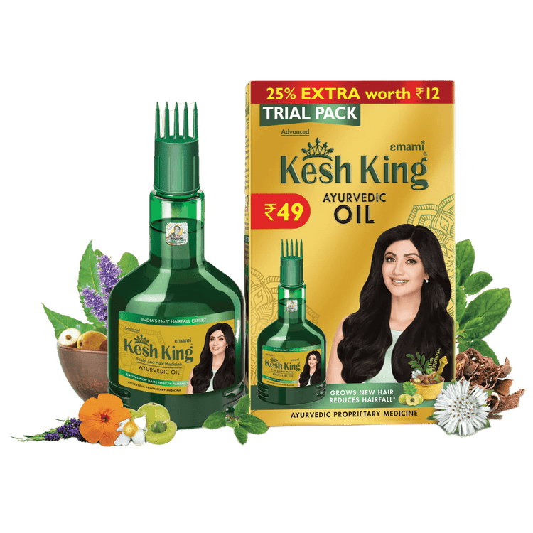 Ayurvedic OilKesh King Ayurvedic Hair Oil For Hair Growth | Shop Now!